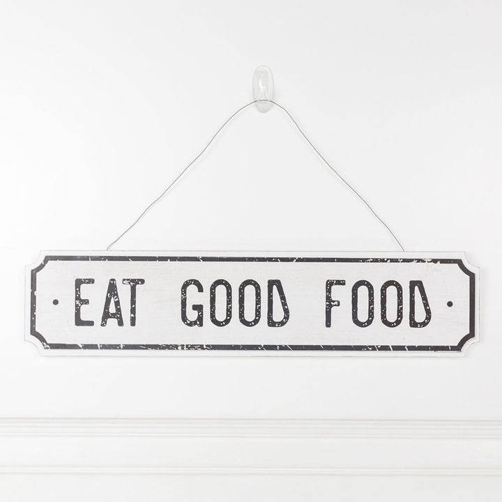 Eat Good Food wood sign – Copper Barn Home